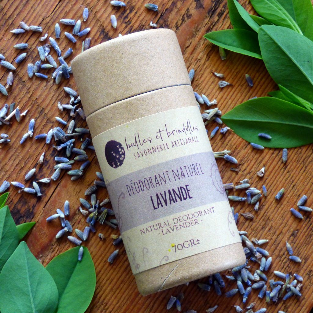 déodorant naturel bio PALMAROSA - Bulles et brindilles
